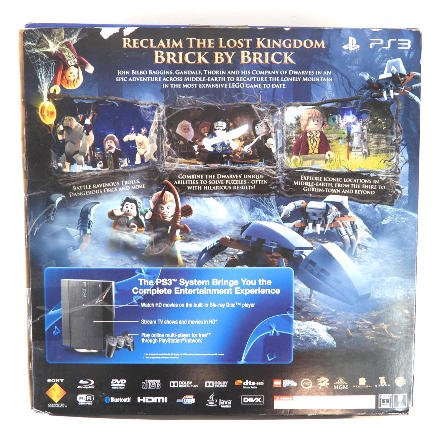 PlayStation 3 System Super Slim 500 GB [LEGO Hobbit] (PS3) – Retro MTL