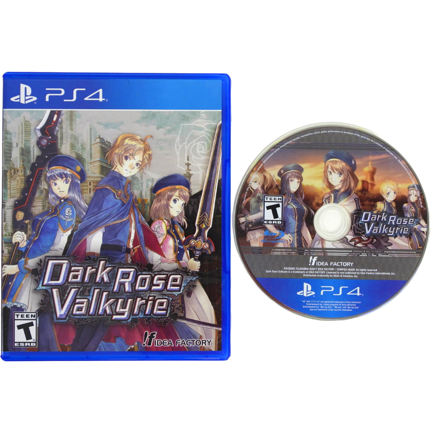 Dark Rose Valkyrie (PlayStation 4 / PS4) – Retro MTL