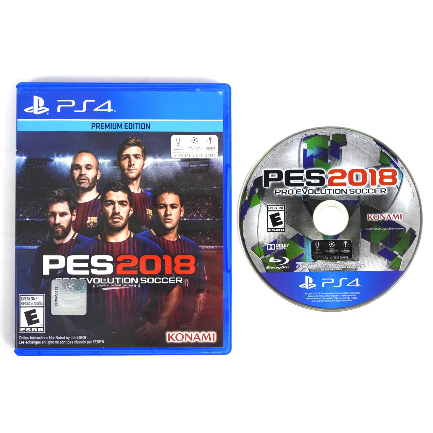 Pro Evolution Soccer 2018 (PlayStation 4 / PS4) – Retro MTL