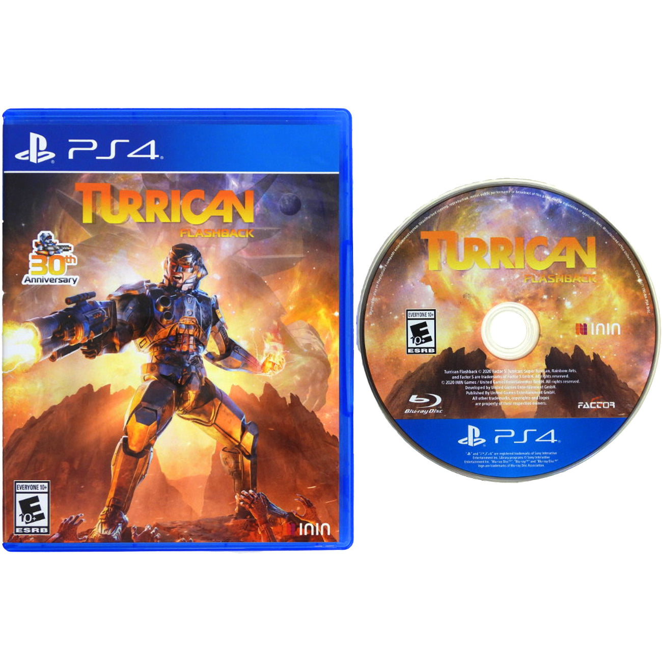 Turrican Flashback (PlayStation 4 / PS4) – Retro MTL