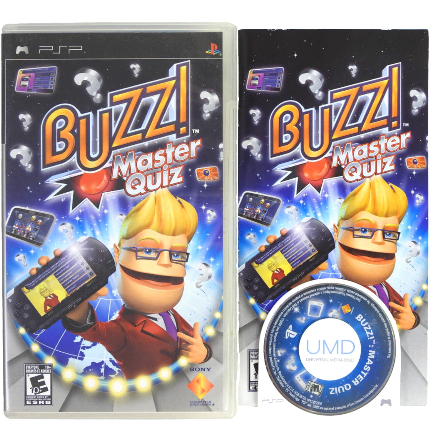 Buzz! Master Quiz (PlayStation Portable / PSP) – Retro MTL