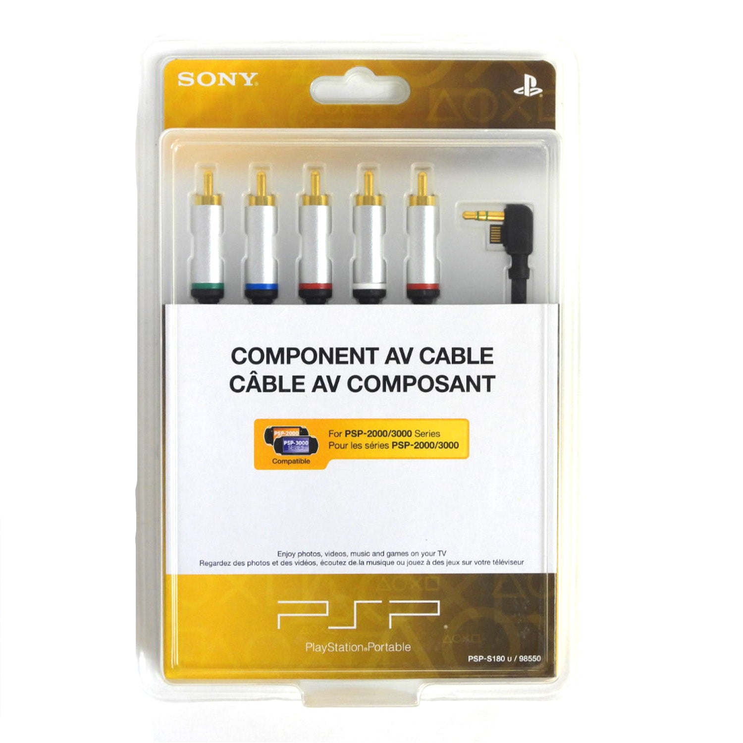 Component AV Cable (PlayStation Portable / PSP) – Retro MTL