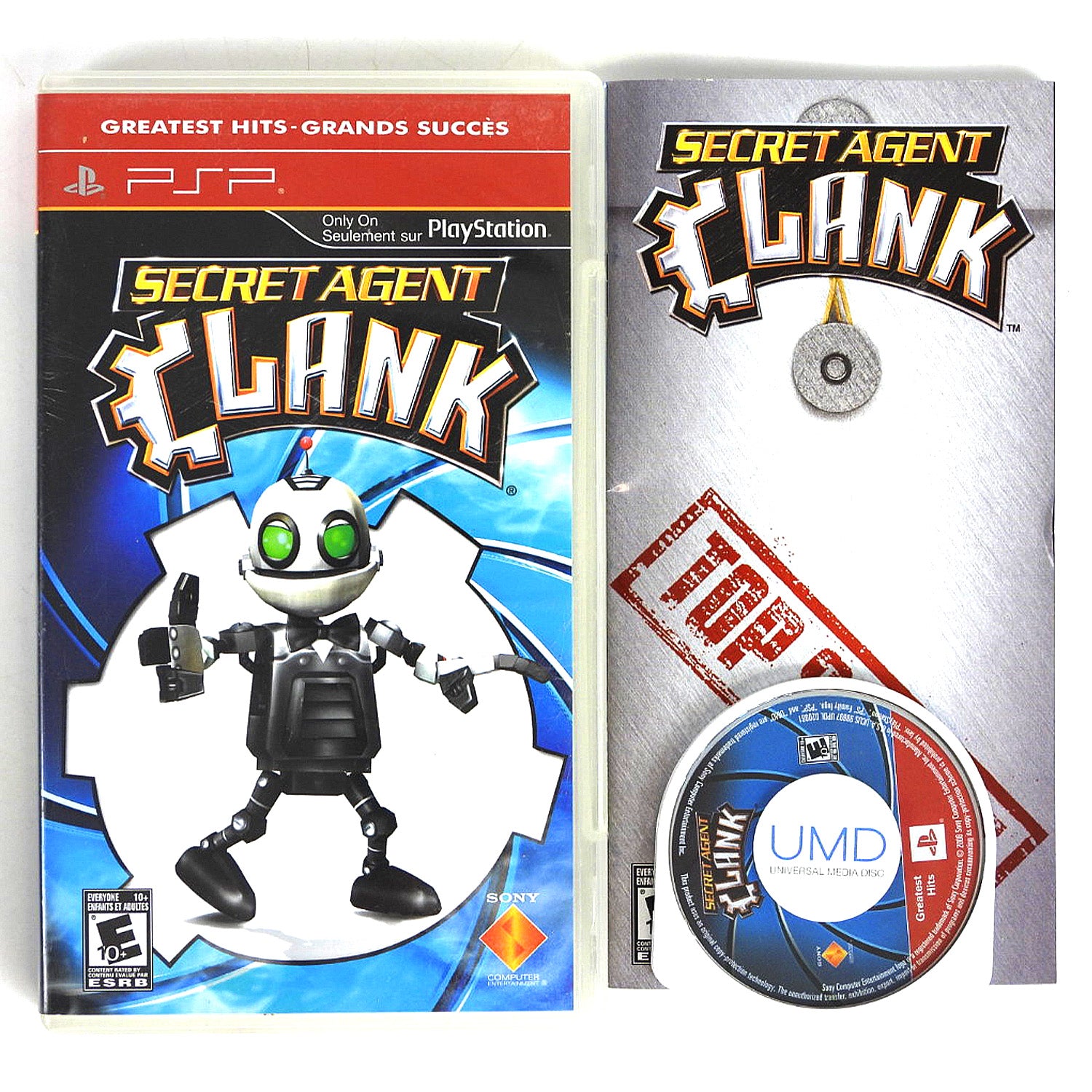 Secret Agent Clank [Greatest Hits] [Not for Resale] (PlayStation Porta ...