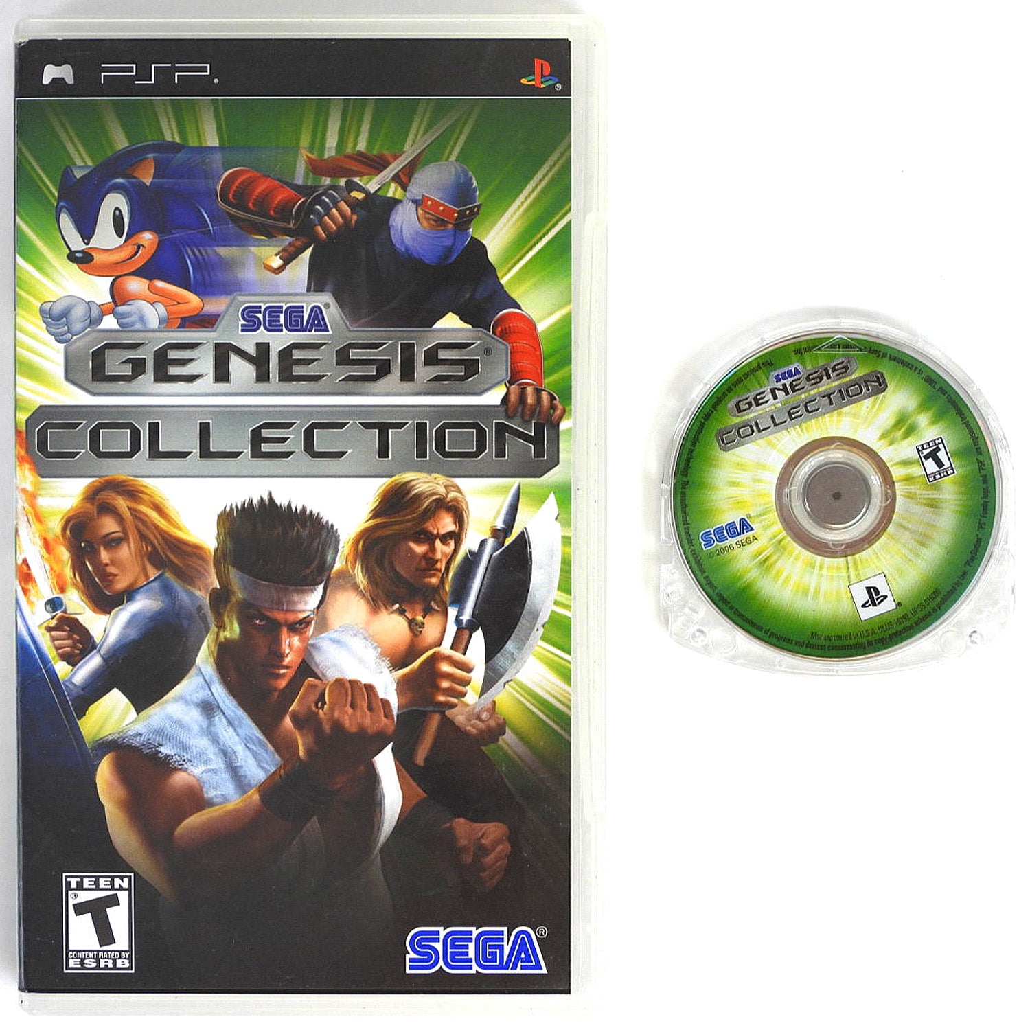 Sega Genesis Collection (PlayStation Portable / PSP) – Retro MTL