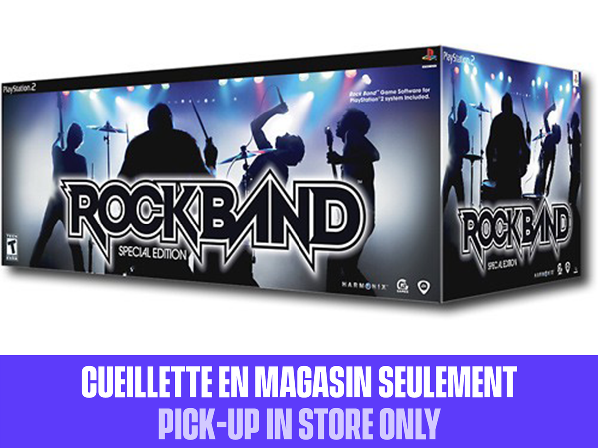Rock Band Special Edition (Playstation 2 / PS2) – RetroMTL