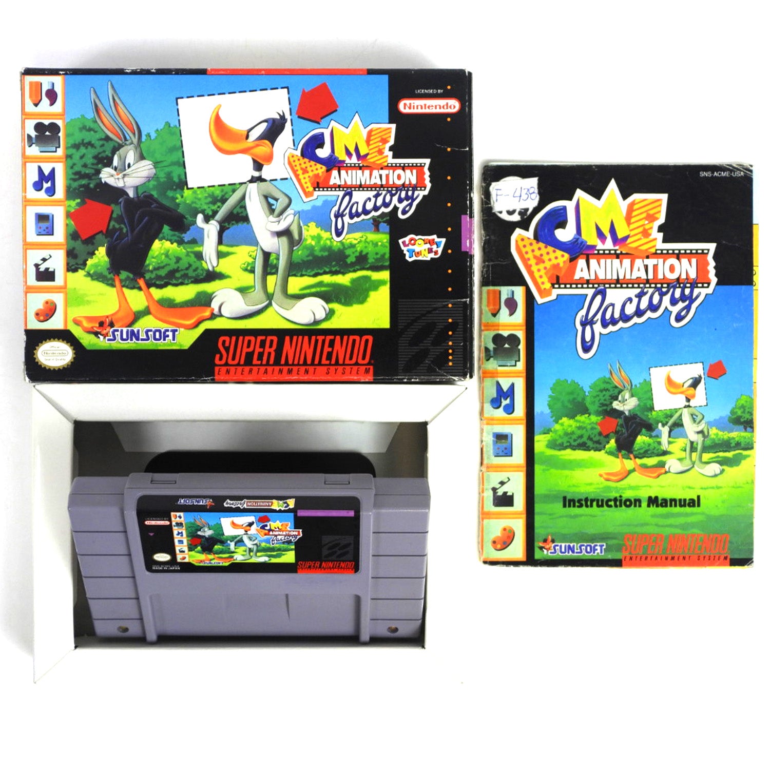 ACME Animation Factory (Super Nintendo / SNES) – Retro MTL
