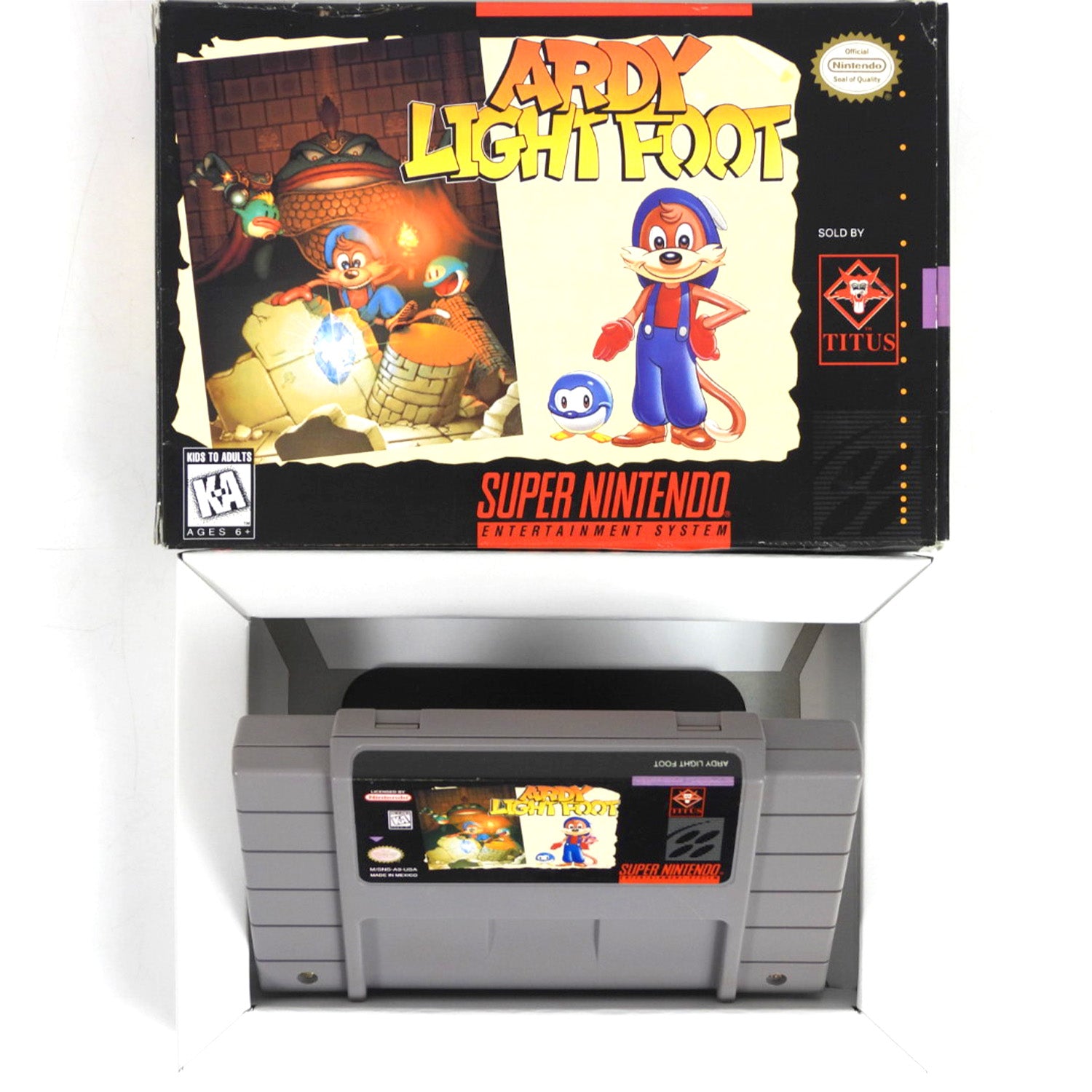 Ardy Light Foot (Super Nintendo / SNES) – Retro MTL