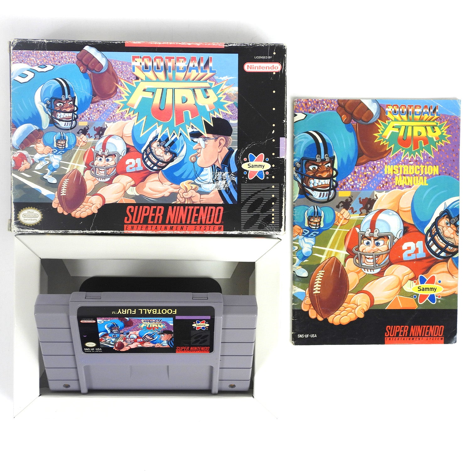 Football Fury (Super Nintendo / SNES) – Retro MTL
