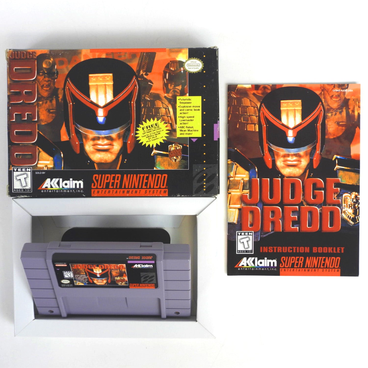 Judge Dredd (Super Nintendo / SNES) – Retro MTL