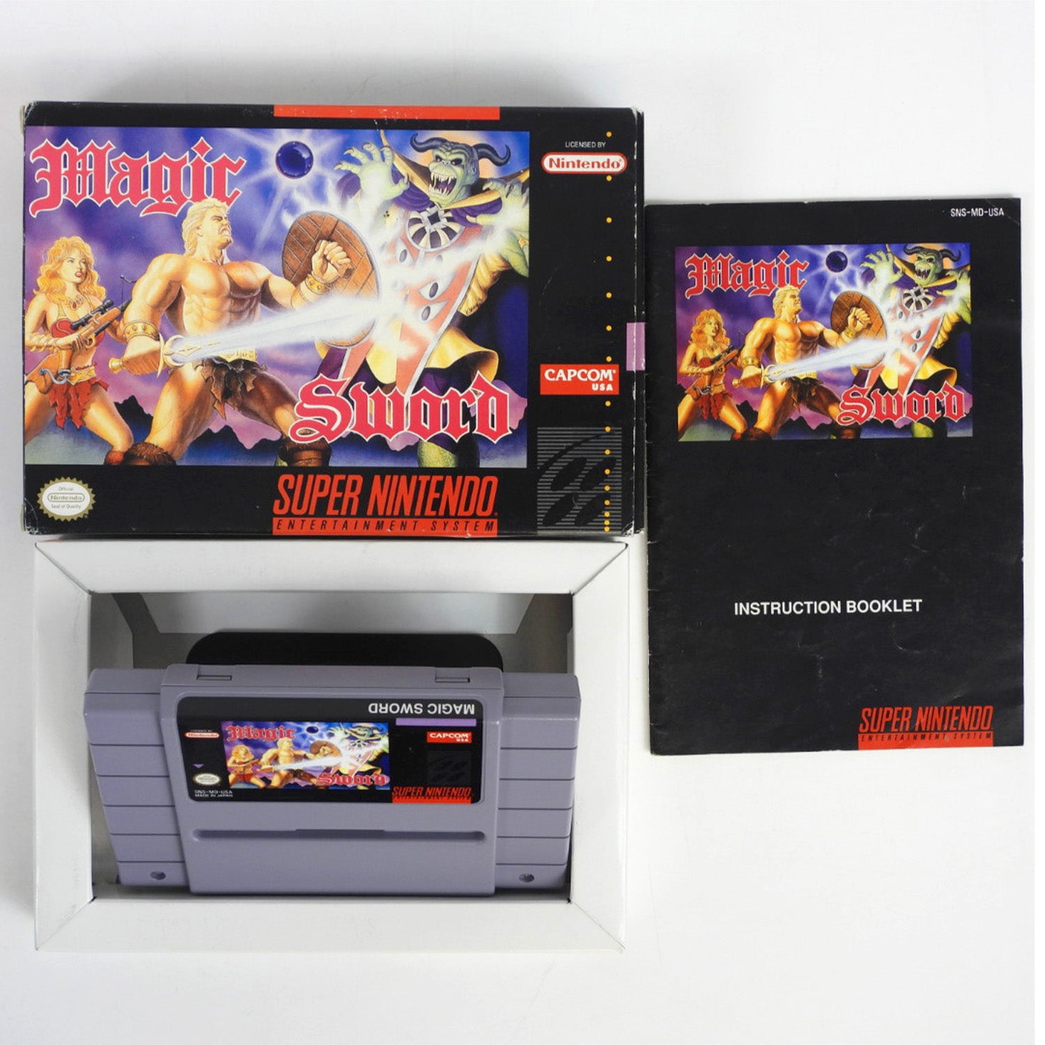 Magic Sword (Super Nintendo / SNES) – Retro MTL