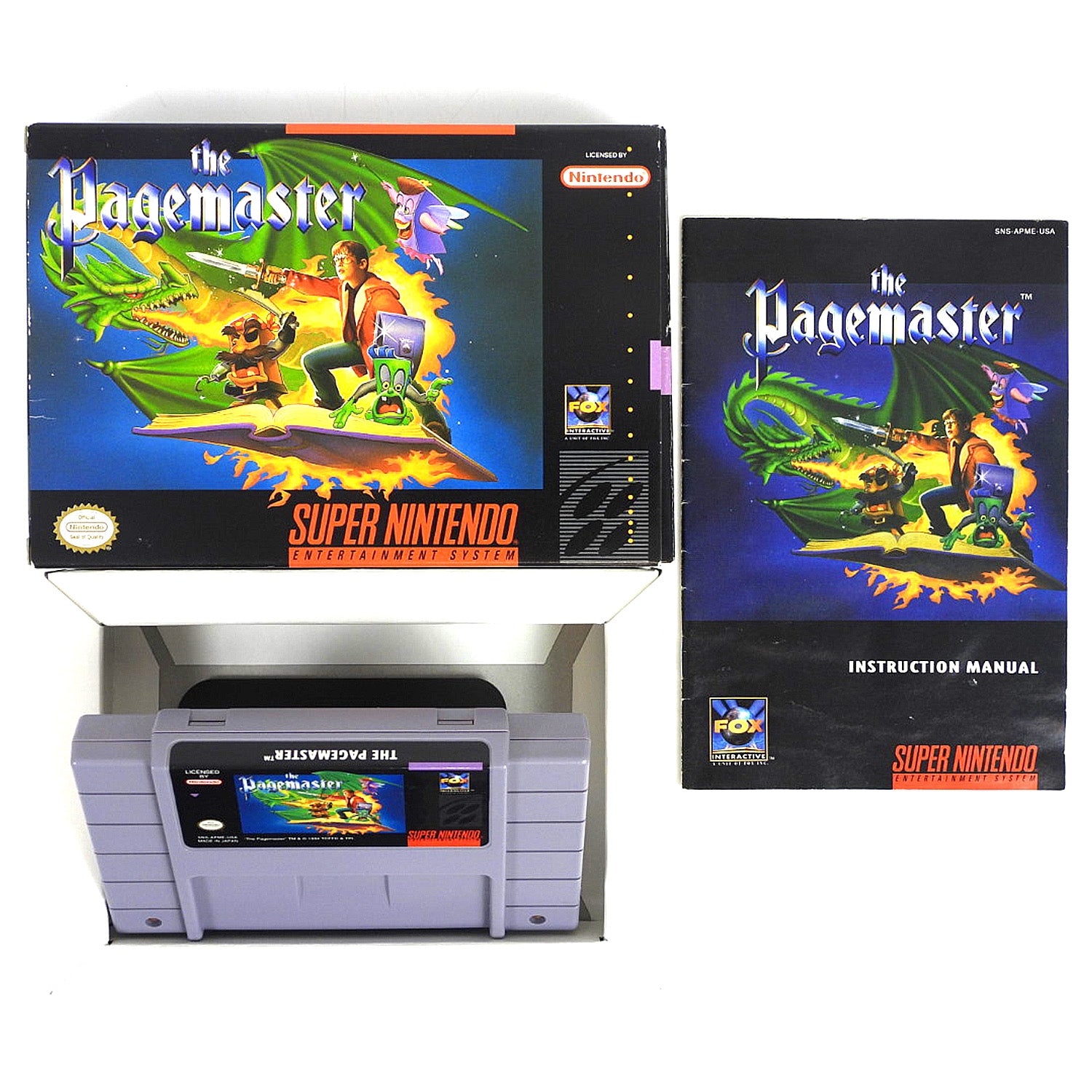 The Pagemaster (Super Nintendo / SNES) – Retro MTL