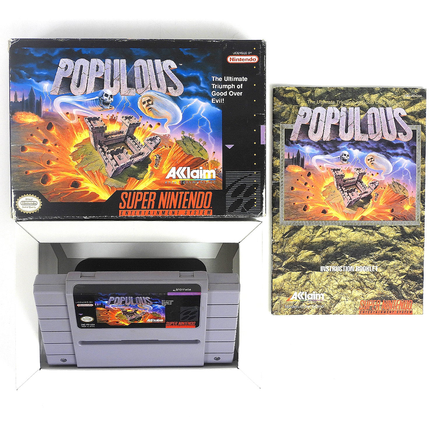Populous (Super Nintendo / SNES) – Retro MTL