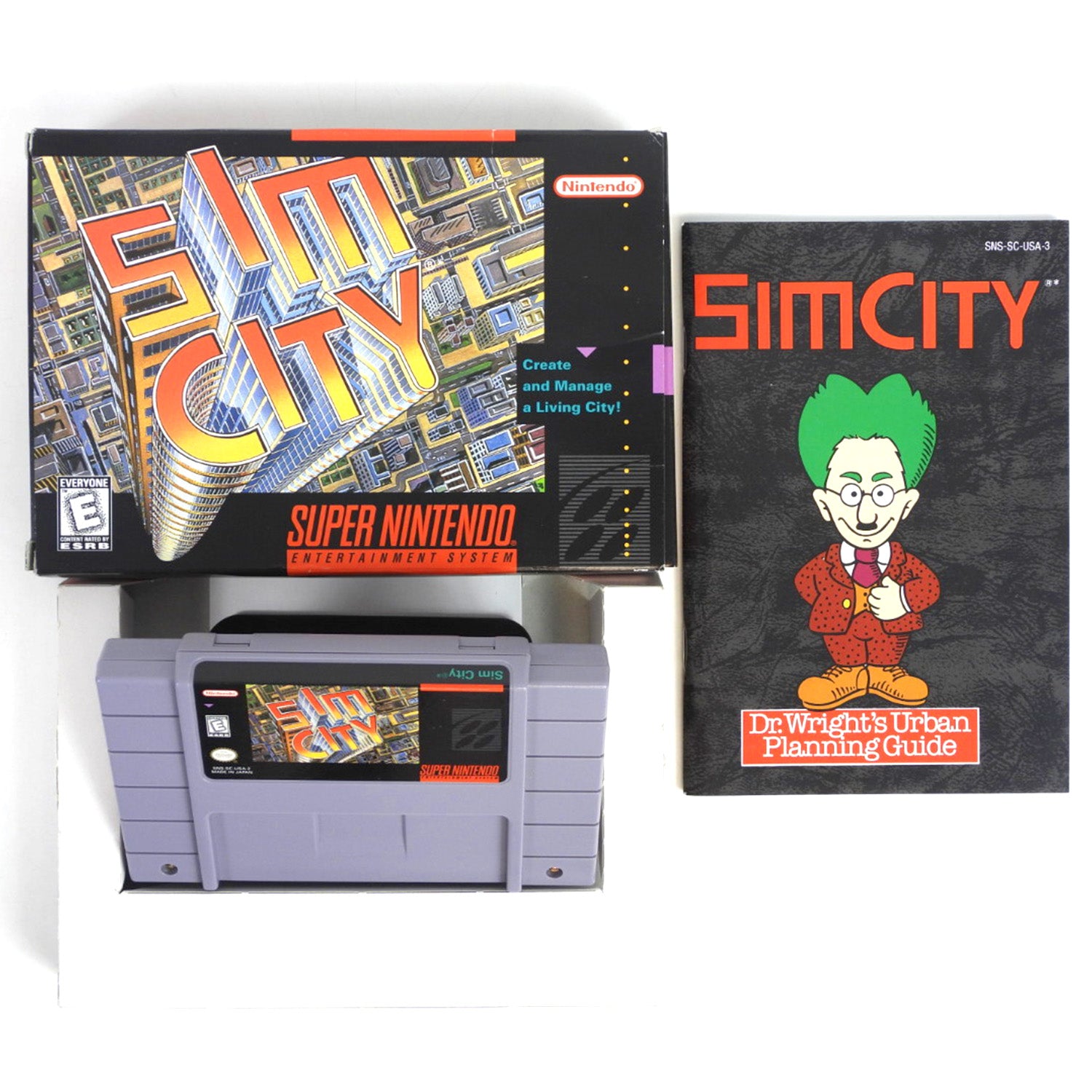 SimCity (Super Nintendo / SNES) – Retro MTL