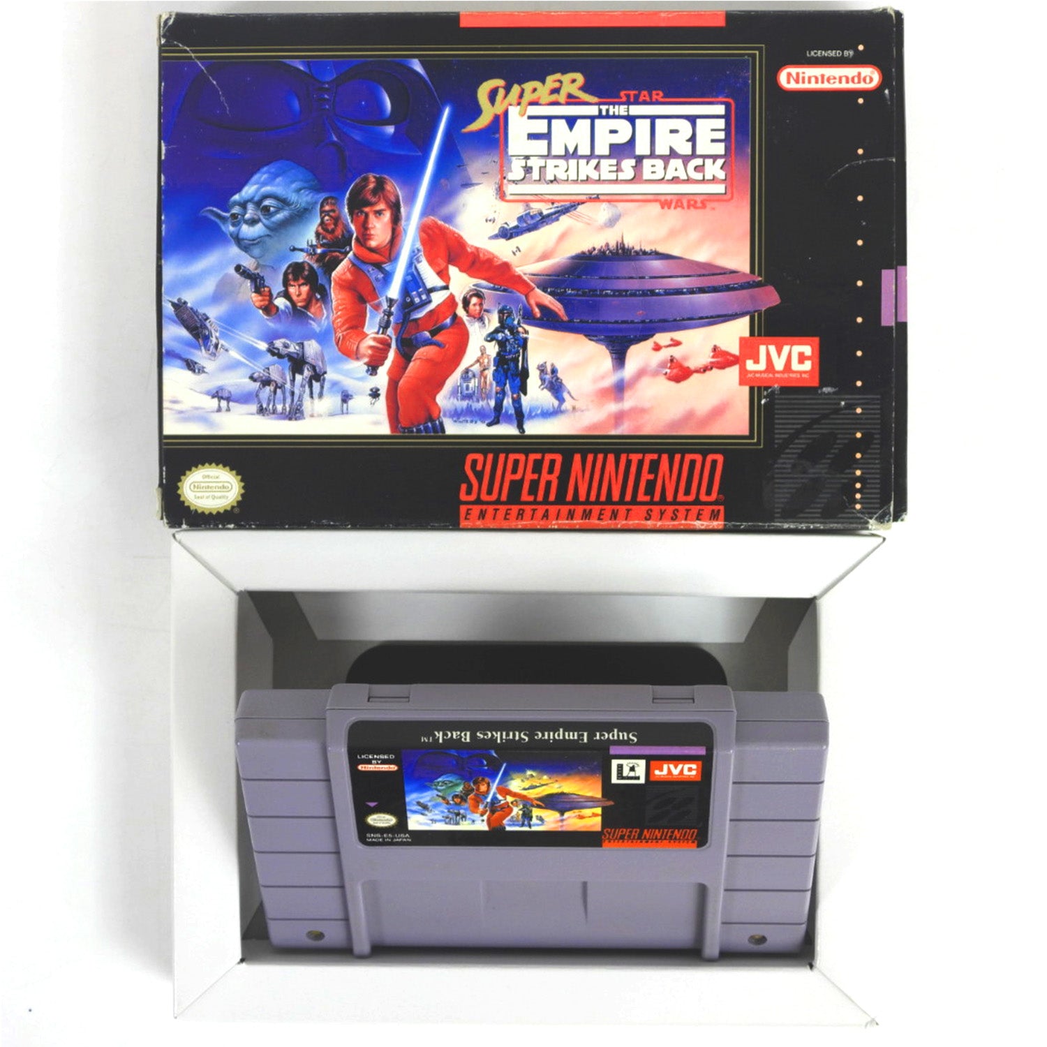 Super Star Wars Empire Strikes Back [JVC] (Super Nintendo / SNES ...