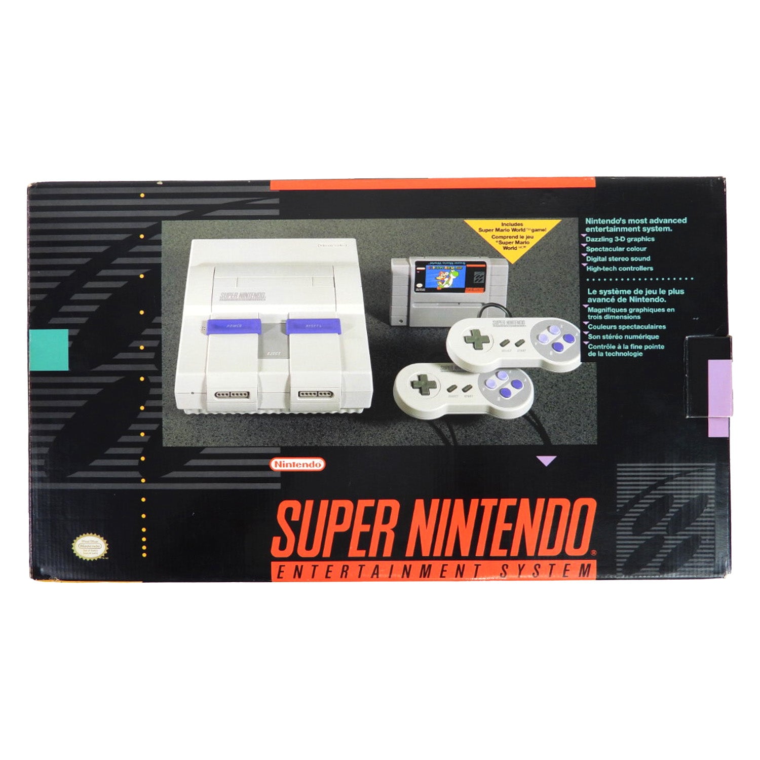 Super Nintendo Super Set System (SNES) – Retro MTL