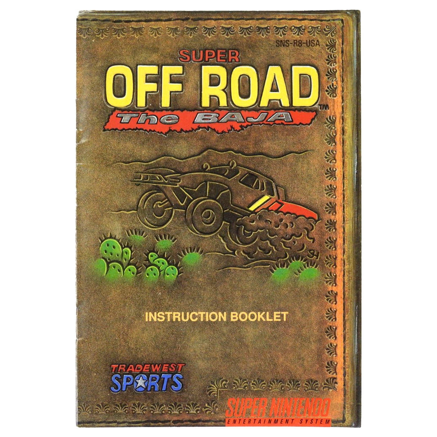 Super Off Road The Baja [Manual] (Super Nintendo / SNES) – Retro MTL