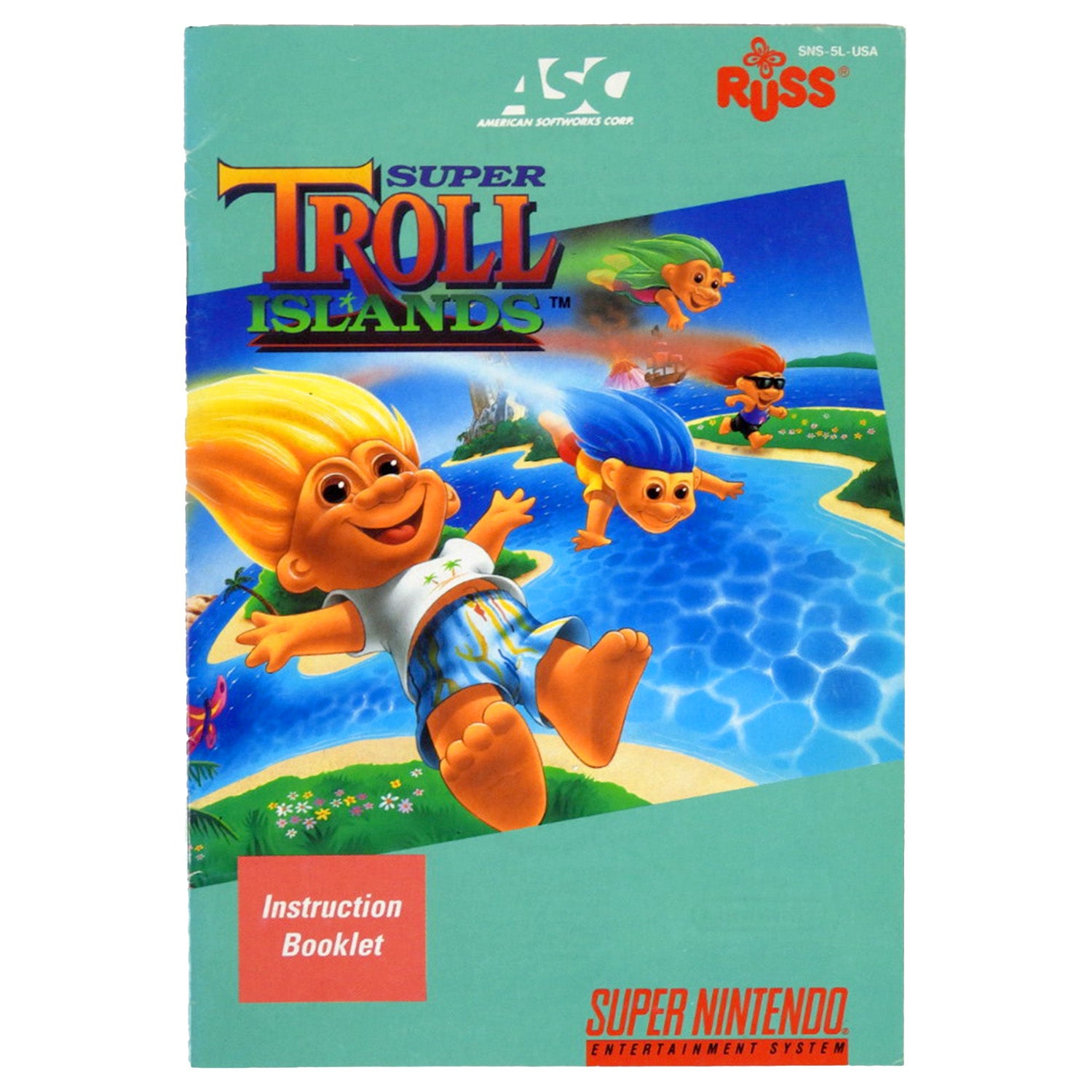 Super Troll Islands [Manual] (Super Nintendo / SNES) – Retro MTL