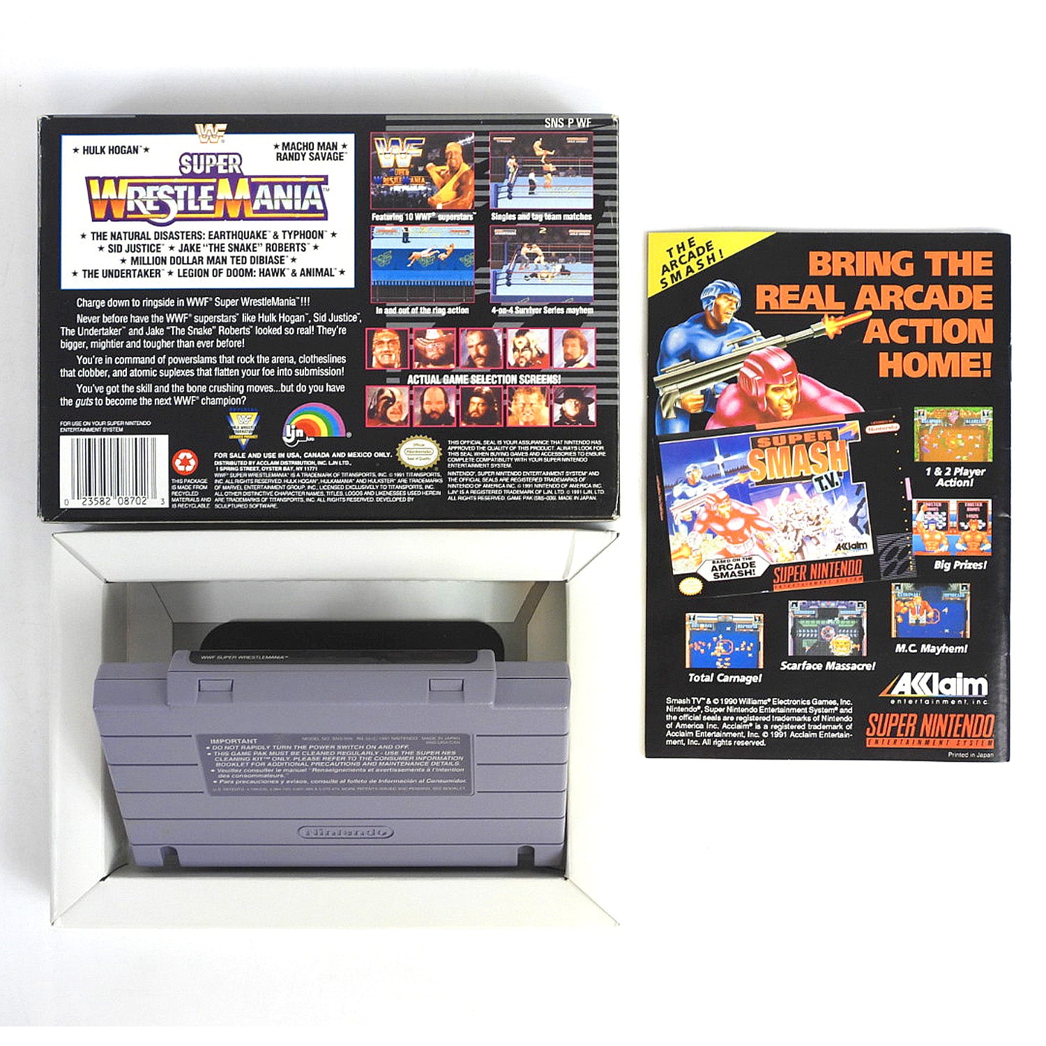 WWF Super Wrestlemania (Super Nintendo / SNES) – Retro MTL