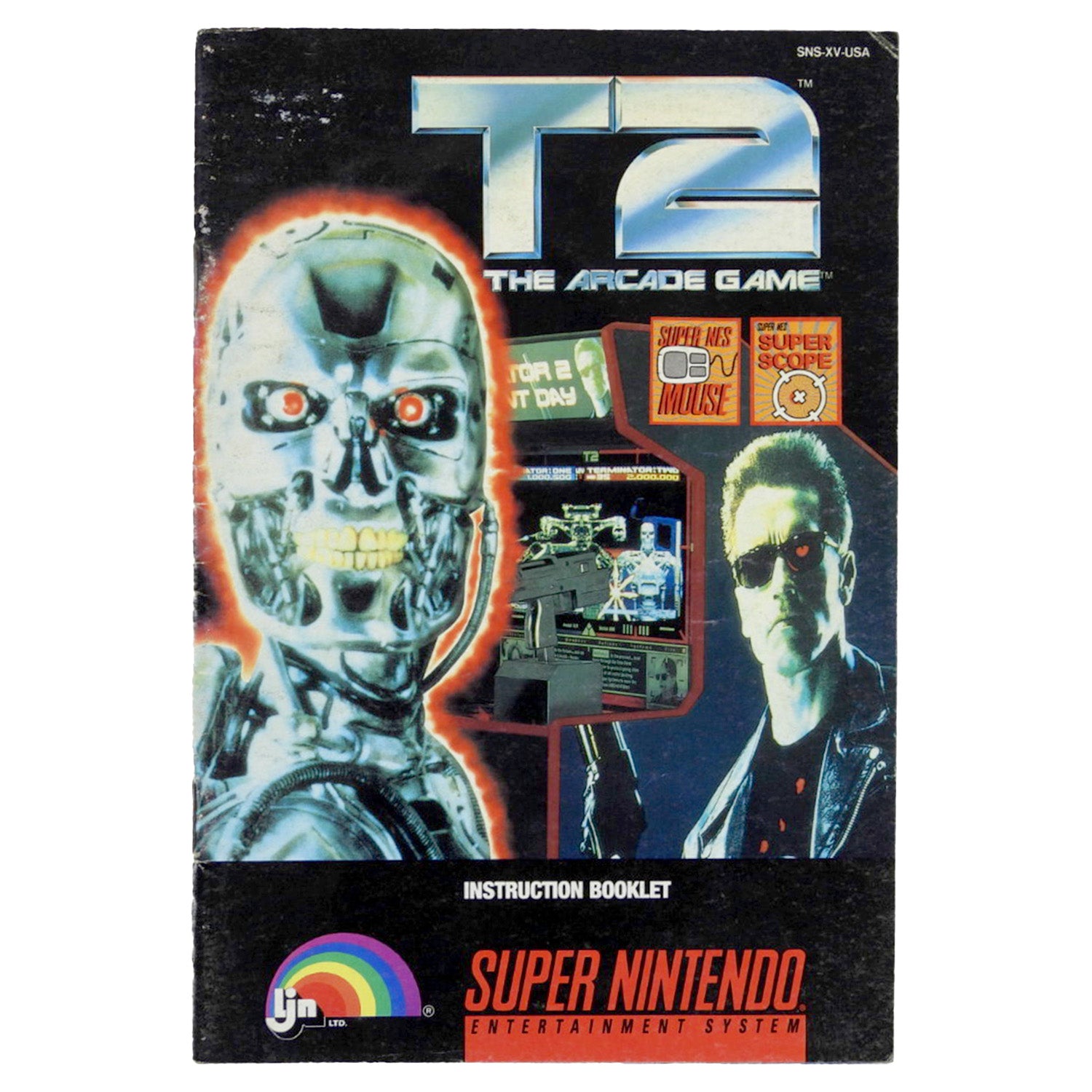 T2 The Arcade Game [Manual] (Super NIntendo / SNES) – Retro MTL