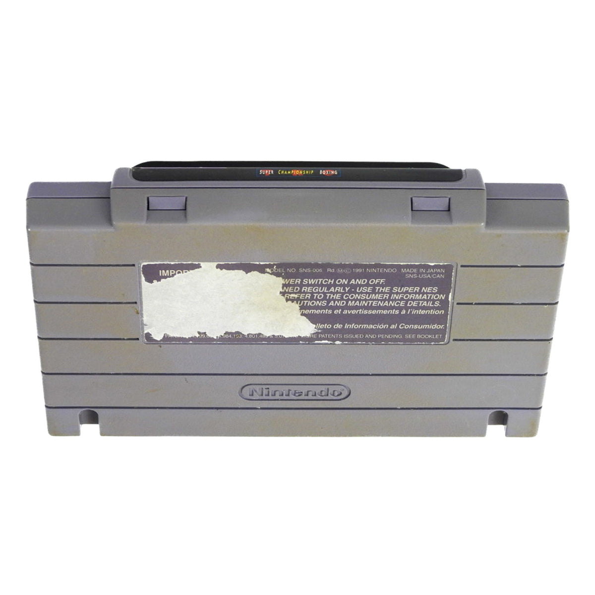 TKO Super Championship Boxing (Super Nintendo / SNES) – Retro MTL