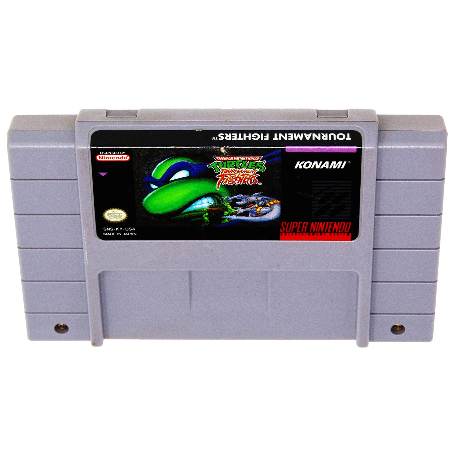 Teenage Mutant Ninja Turtles Tournament Fighters (Super Nintendo / SNE ...