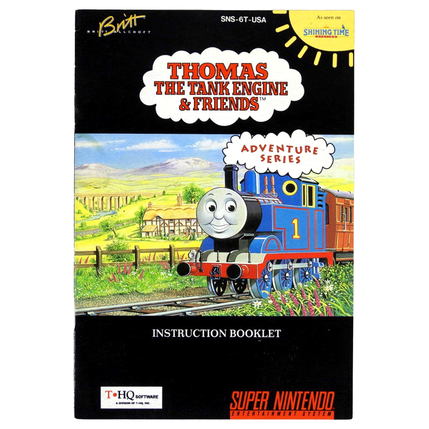 Thomas the Tank Engine and Friends [Manual] (Super Nintendo / SNES ...