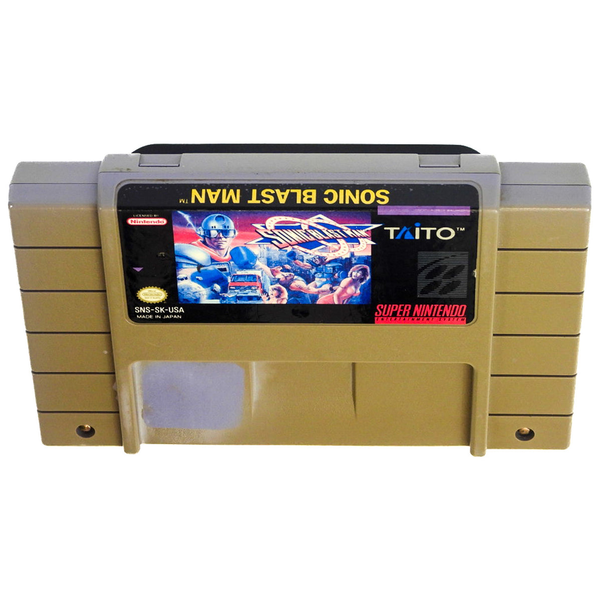 Sonic Blast Man (Super Nintendo / SNES) – Retro MTL