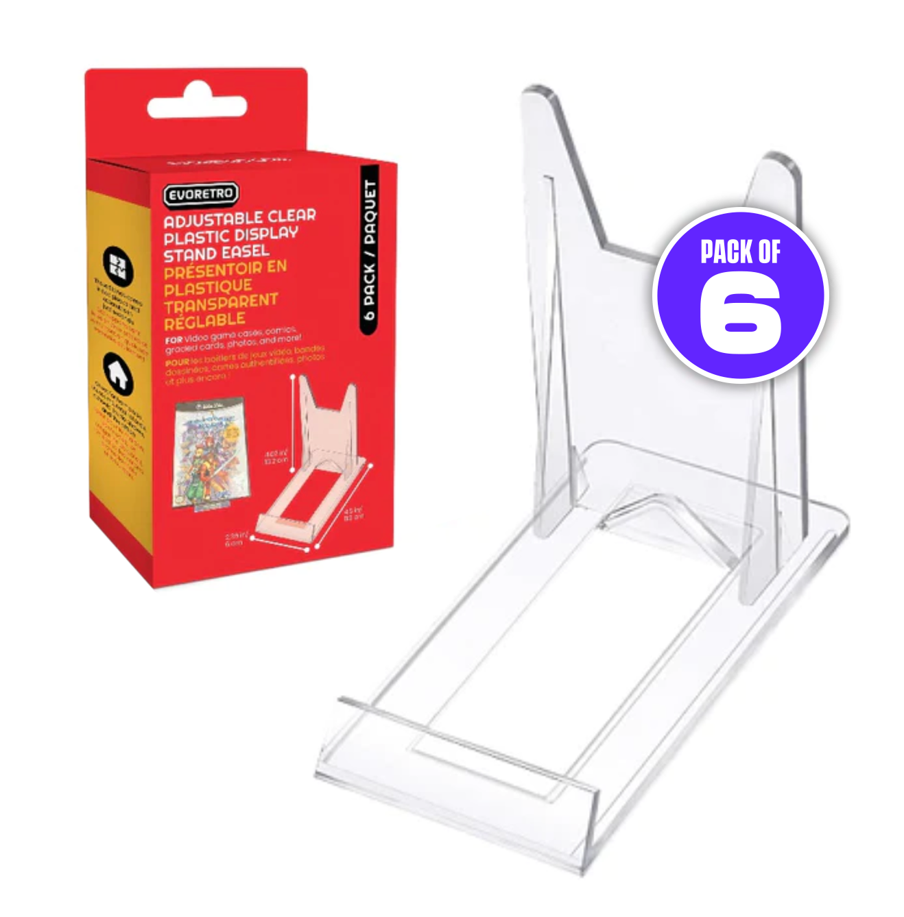 Acrylic Game Stand – Retro MTL