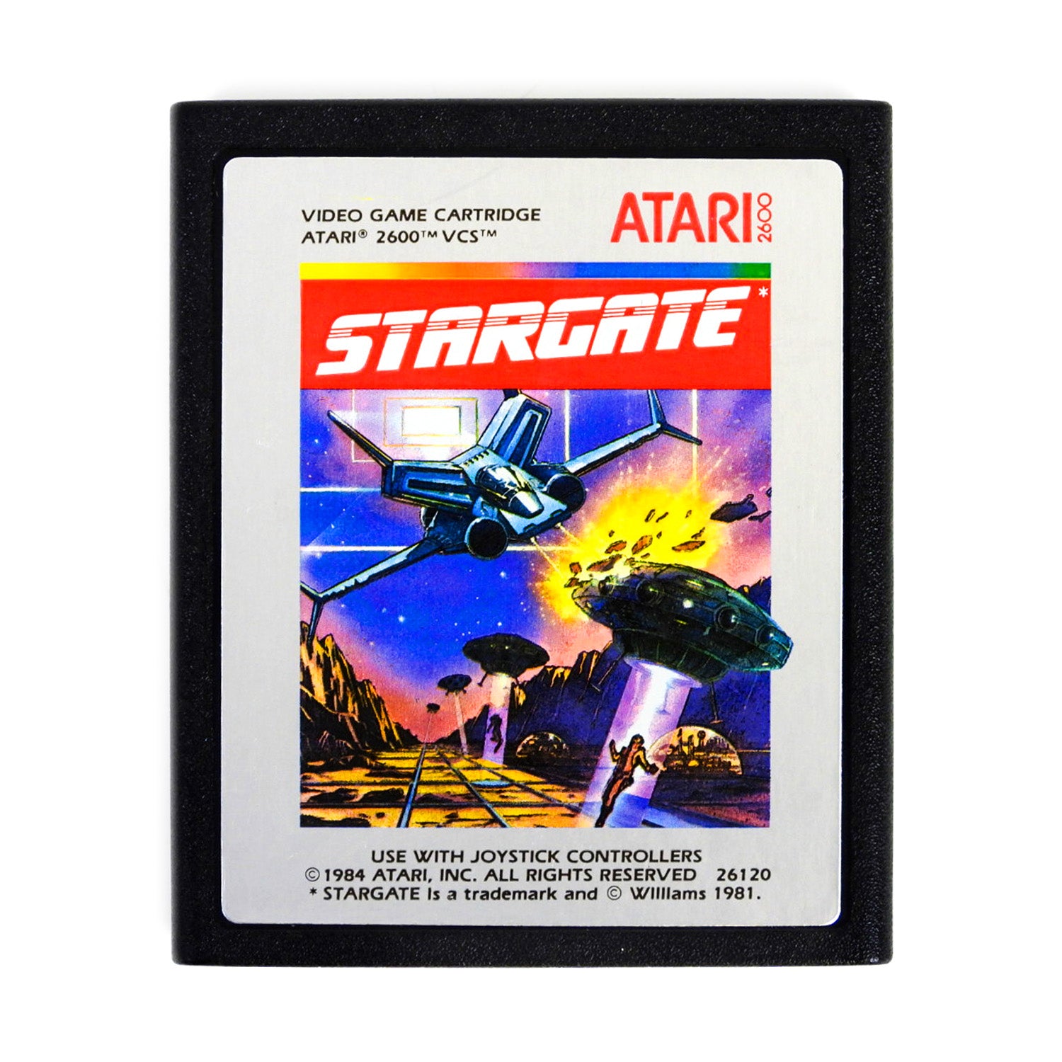 Stargate [Silver Label] (Atari 2600) – Retro MTL