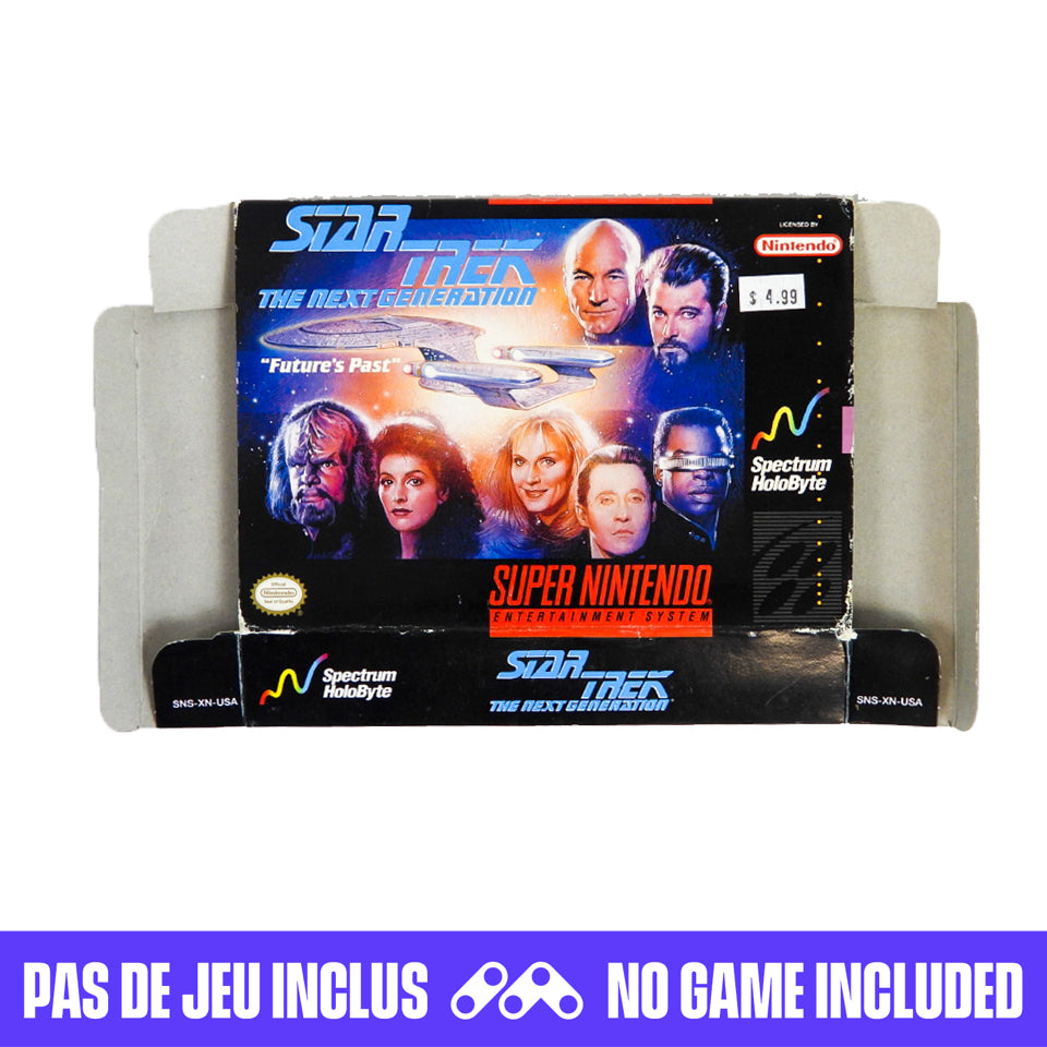 Star Trek the Next Generation [Box] (Super Nintendo / SNES) – Retro MTL