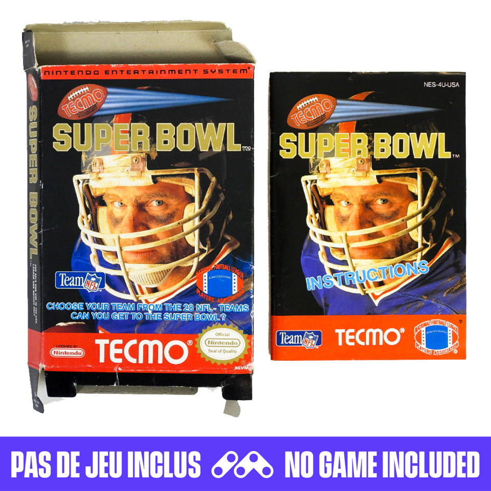 Tecmo Super Bowl [Box] (Nintendo / NES) – Retro MTL