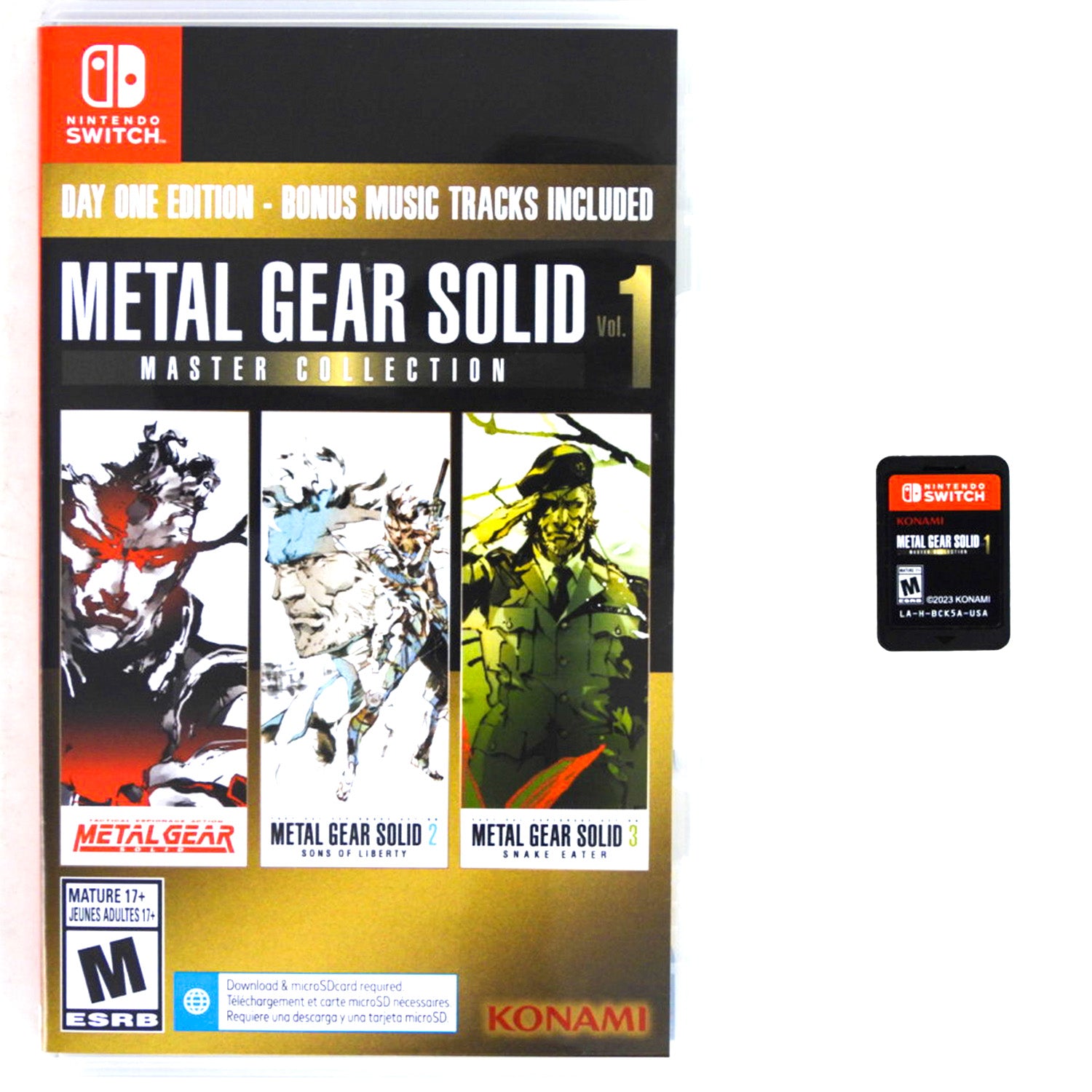 Metal Gear Solid: Master Collection Vol. 1 [Day One Edition] (Nintendo – Retro MTL