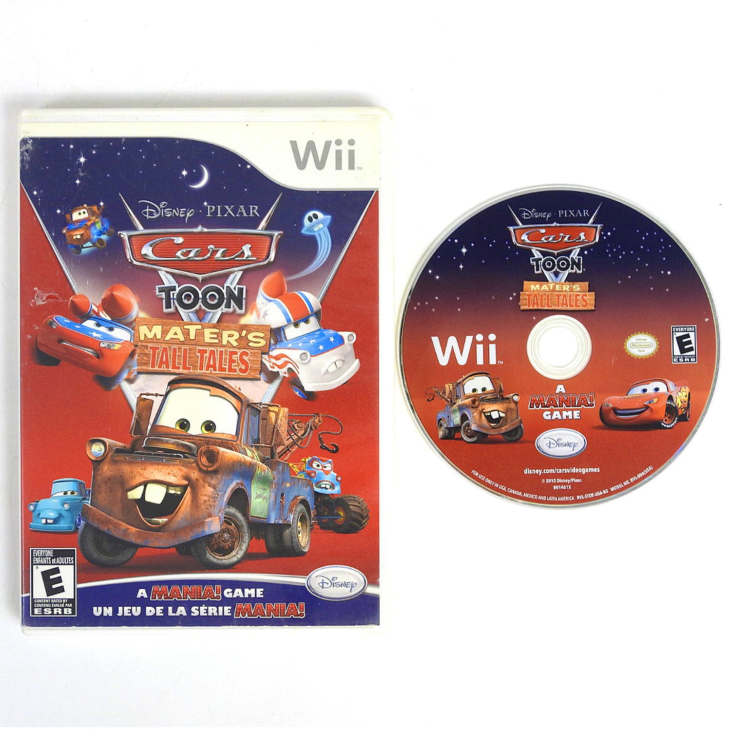 Cars Toon: Mater's Tall Tales (Nintendo Wii) – Retro MTL