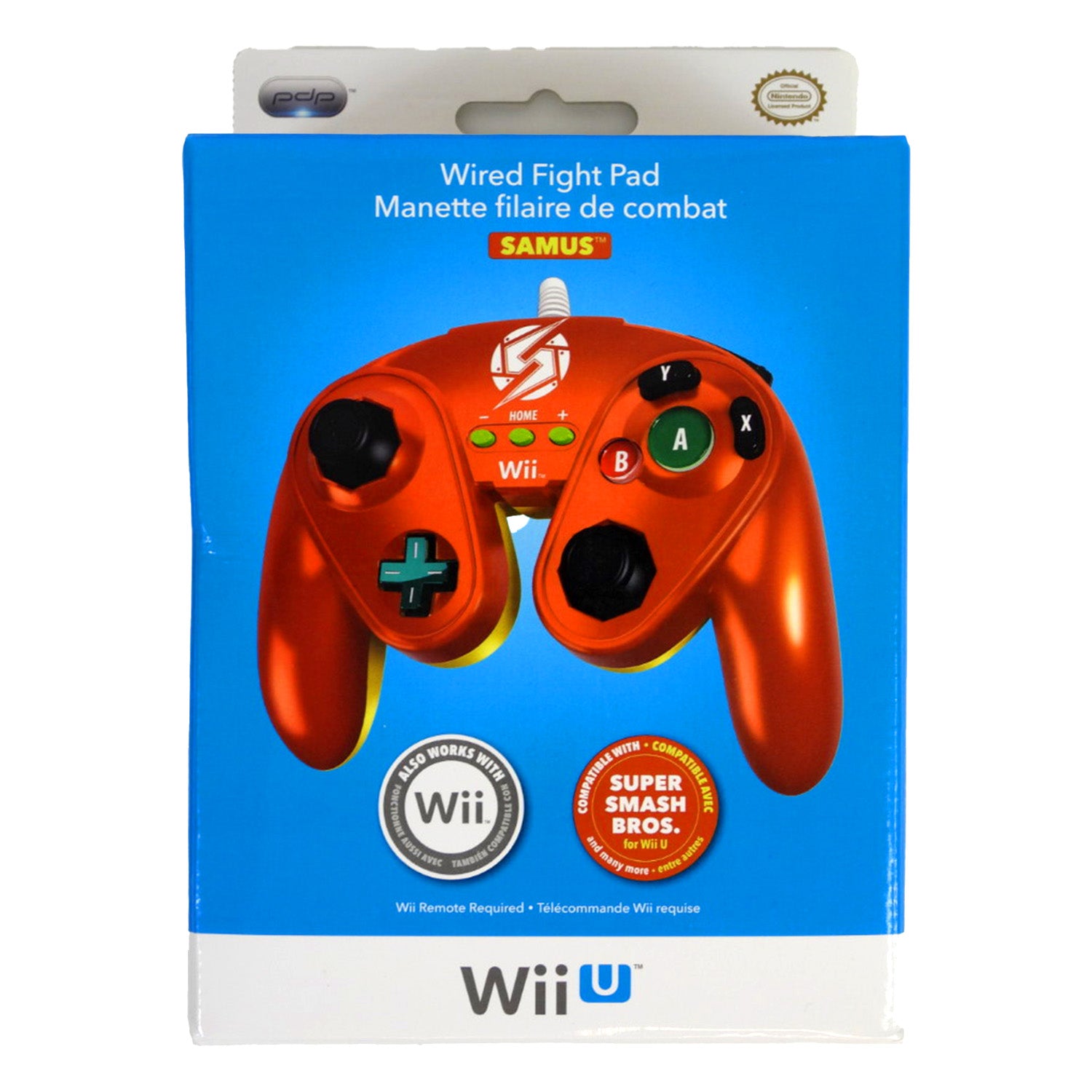 Samus Wired Fight Pad (Nintendo Wii U) – Retro MTL