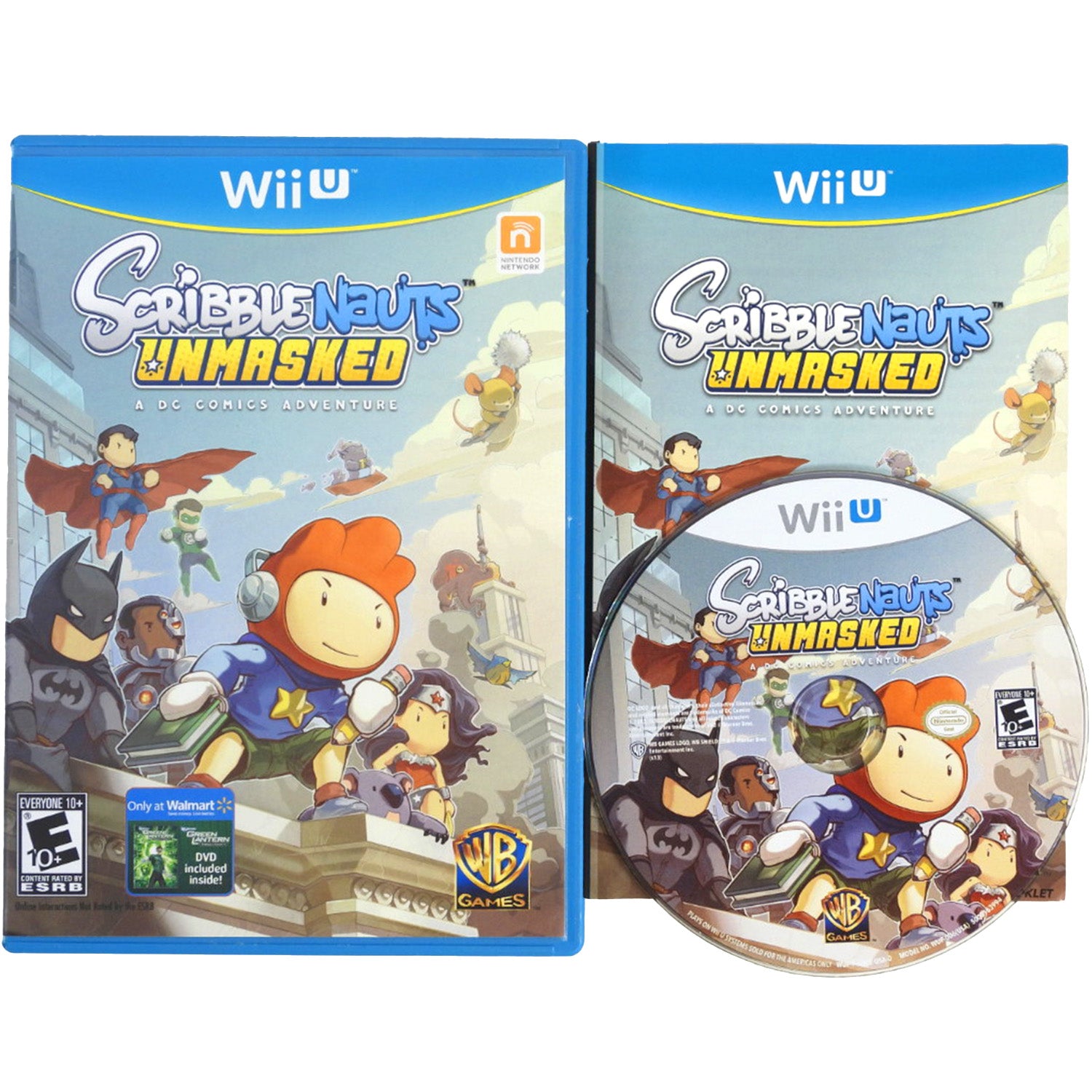 Scribblenauts Unmasked: A DC Comics Adventure [DVD Bundle] (Nintendo W ...