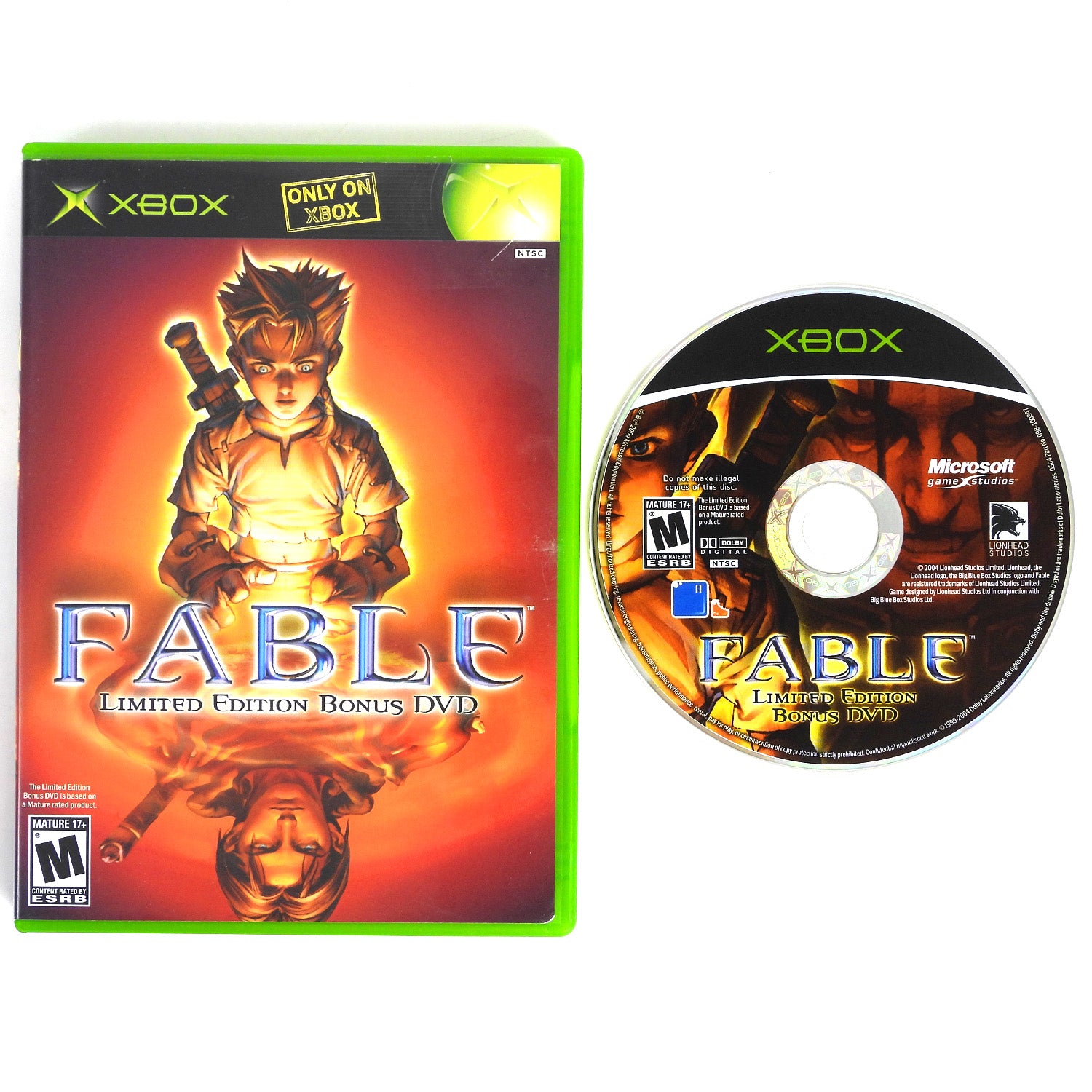 Fable [Limited Edition Bonus DVD] (Xbox) – Retro MTL