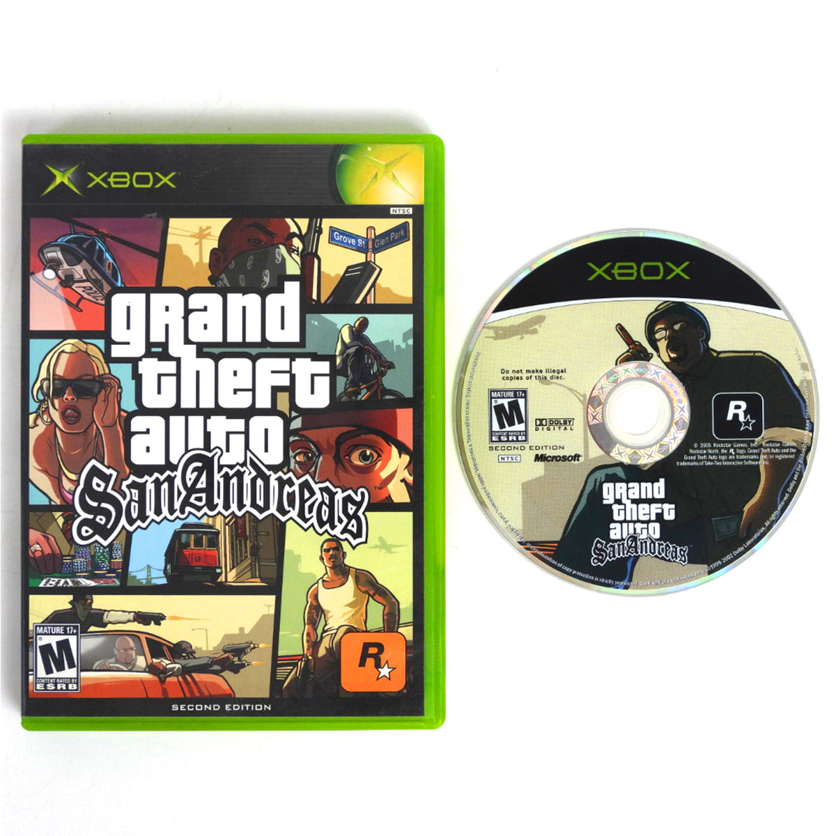 Grand Theft Auto San Andreas: Second Edition (Xbox) – RetroMTL