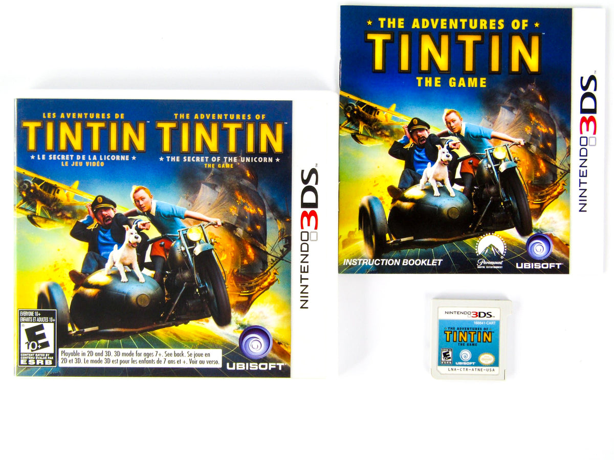 Adventures Of Tintin: The Game (Nintendo 3DS) – Retro MTL
