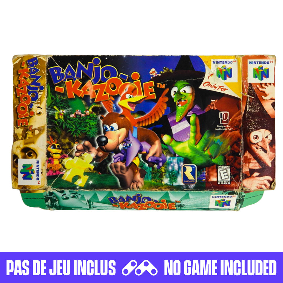 Banjo-Kazooie [Box] (Nintendo 64 / N64) – Retro MTL