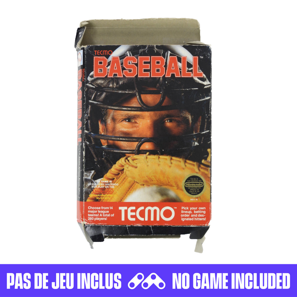 Tecmo Baseball [Box] (Nintendo / NES) – RetroMTL
