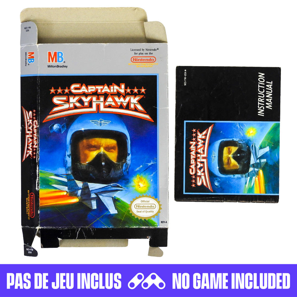 Captain Skyhawk [Box] (Nintendo / NES) – Retro MTL