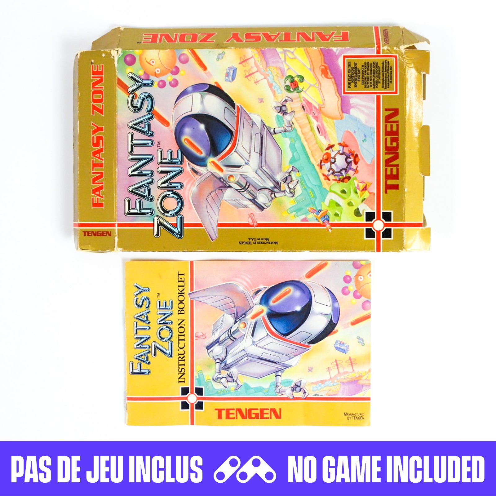 Fantasy Zone [Box] (Nintendo / NES) – RetroMTL