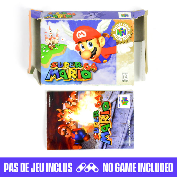 Nintendo 64 Super Mario Gaming Super Mario 64 [Player's Choice] [Box ...