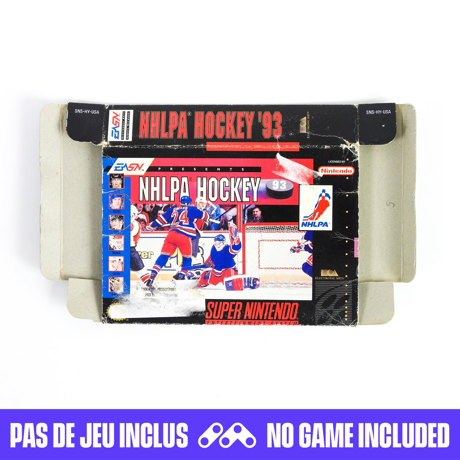 NHLPA Hockey '93 [Box] (Super Nintendo / SNES) – Retro MTL