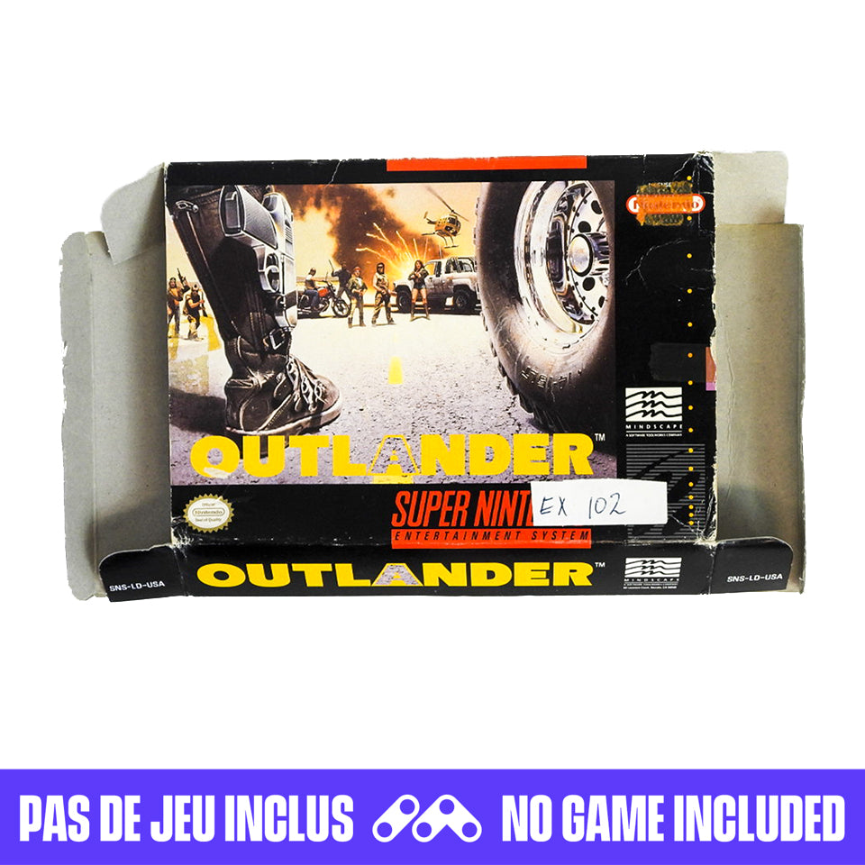 Outlander [Box] (Super Nintendo / SNES) – Retro MTL