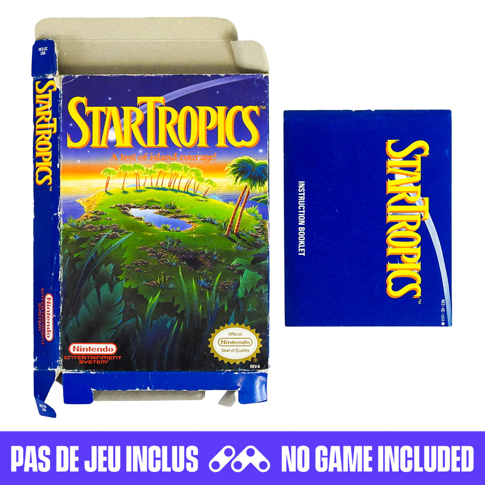 Star Tropics [Box] (Nintendo / NES) – Retro MTL