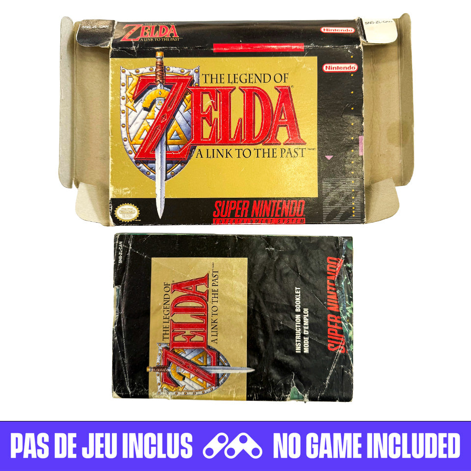 Zelda Link To The Past [CAN Version] [Box] (Super Nintendo / SNES ...