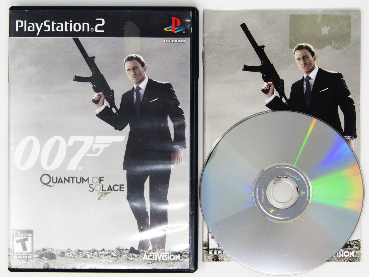 007 Quantum of Solace (Playstation 2 / PS2) – RetroMTL