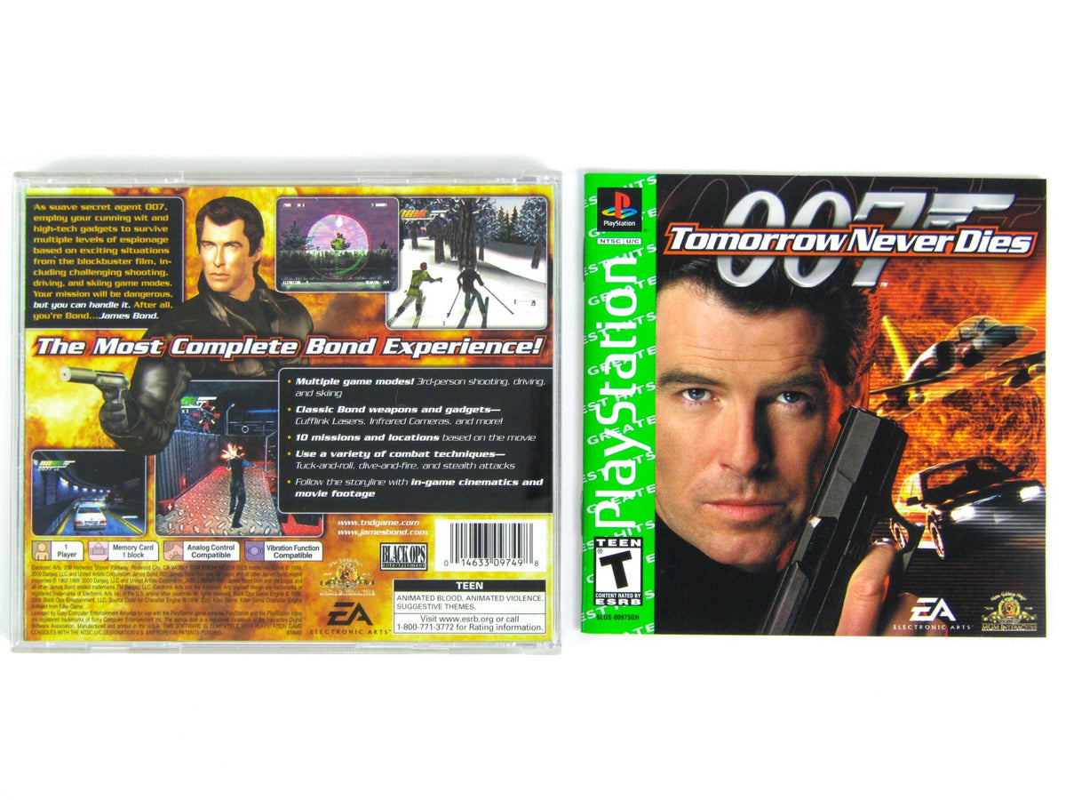 007 Tomorrow Never Dies [Greatest Hits] (Playstation / PS1) – RetroMTL