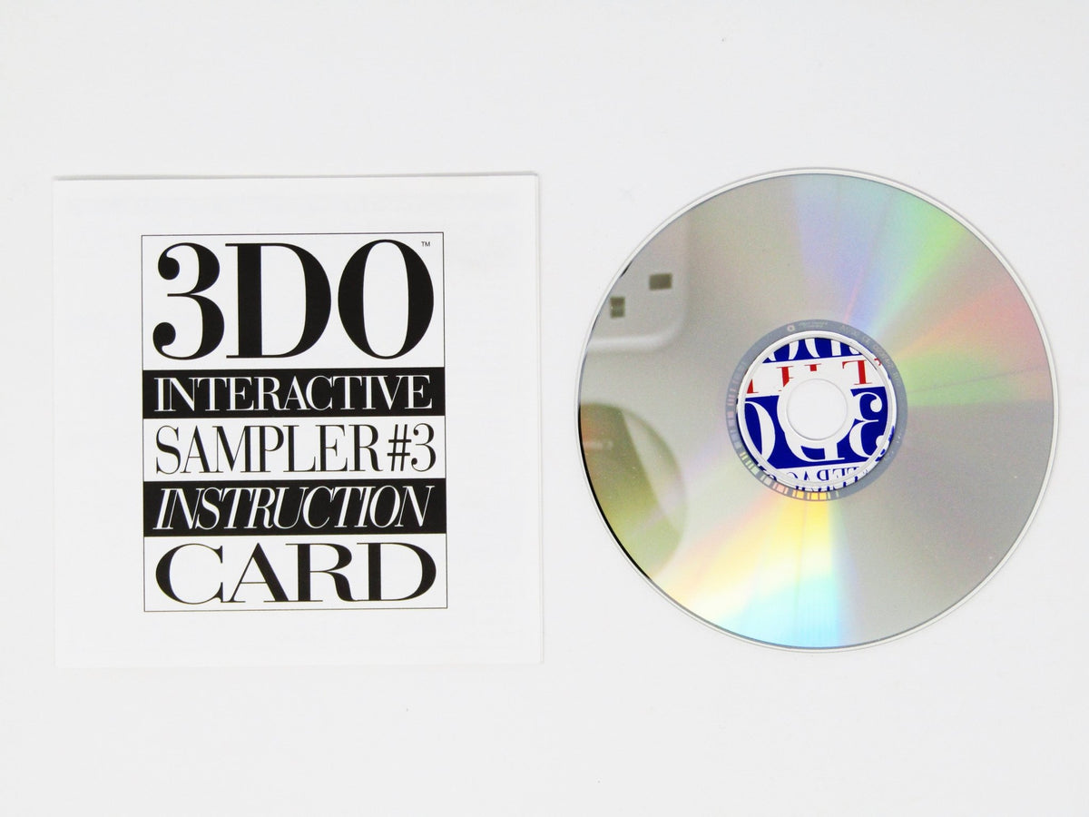 3DO Interactive Sampler CD 3 (3DO) – RetroMTL